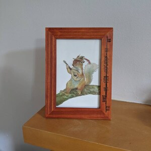 Red Squirrel Bard Print - Etsy