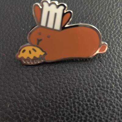 Candy Corn Bunny Enamel Pin, Trick or Treat Halloween Rabbit Pin, Cute ...