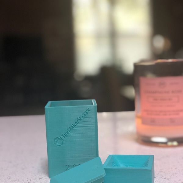 Square Mold Press 1.5" 2.25" 2.5" 3" 3.5" 4" 5" Three Piece Mould Cube ...
