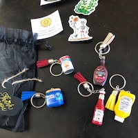 Mini FOOD Keychains! - Etsy