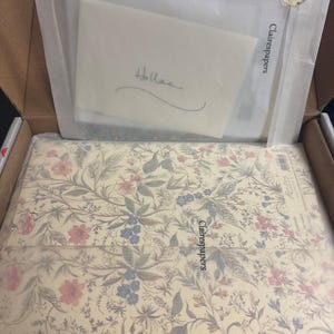 Italian Stationery by Rossi 10 Flat Note Cards With Matching Lined ...