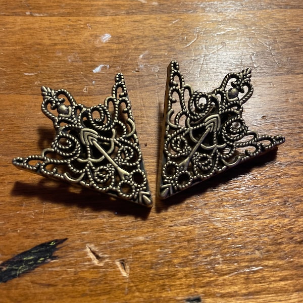 Triangle Collar Pin, Collar Tips, Collar Studs, Collar Pins Collar Tips ...