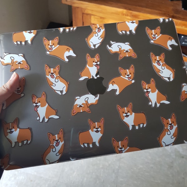 Dog MacBook Case Cute Corgi MacBook Pro 13 Inch 2018 Air 13 Pro 15 ...