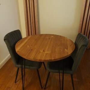 DIY // Ellipse Oval Solid Pine Table Top | Etsy UK