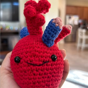11 Crochet Organs Patterns EBOOK PDF Amigurumi Heart Liver Kidney Brain ...