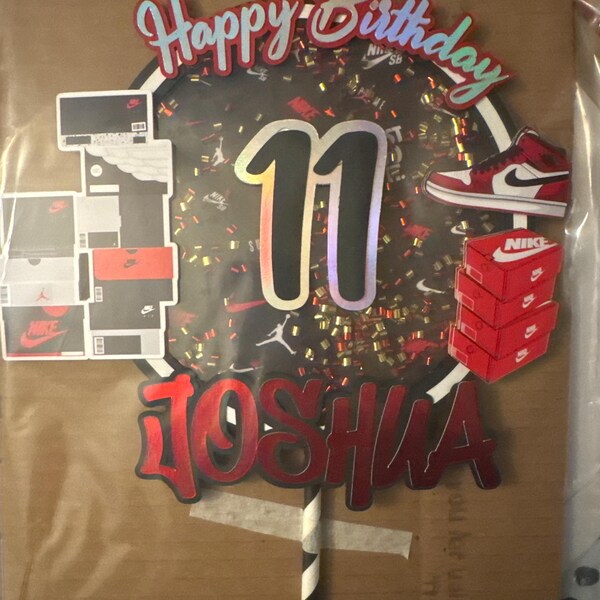 Gamer Cake Topper, Arcade Game Topper, Birthday Custom Cake Topper ...