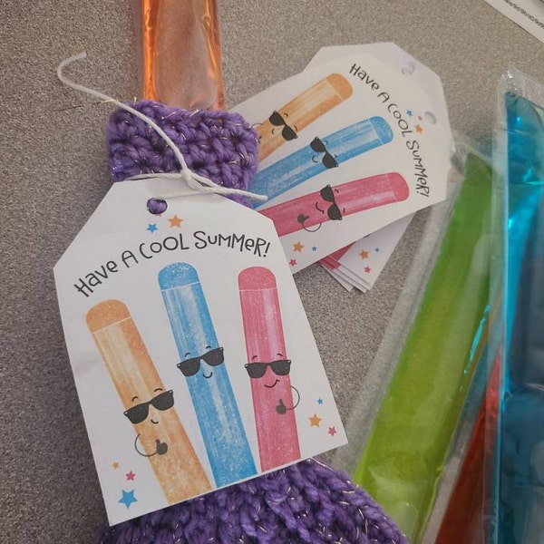 Last Day of School Printable Tag Classroom Treat Tag Have a Cool Summer ...