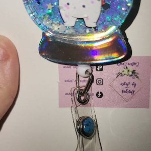 Salty Like Normal Saline Shaker Badge Reel/ 3D Badge Reel/ Floating ...