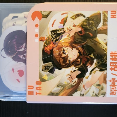 Genshin Impact 120 Assorted Hutao Sticker, Genshin Impact Hutao ...