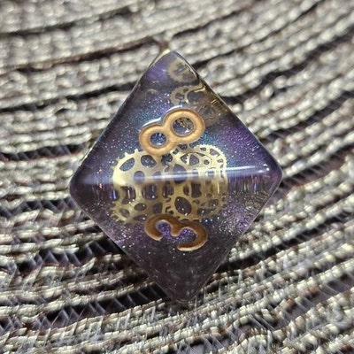 Midnight Koi Fish Dnd Dice Set for Dungeons and Dragons D20 TTRPG ...