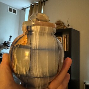Carpel Himalayan Rock Salt Biodegradable Urn for Ashes, Earth Friendly ...