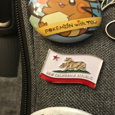 Fallout NCR Flag Enamel Pin RESTOCKED - Etsy