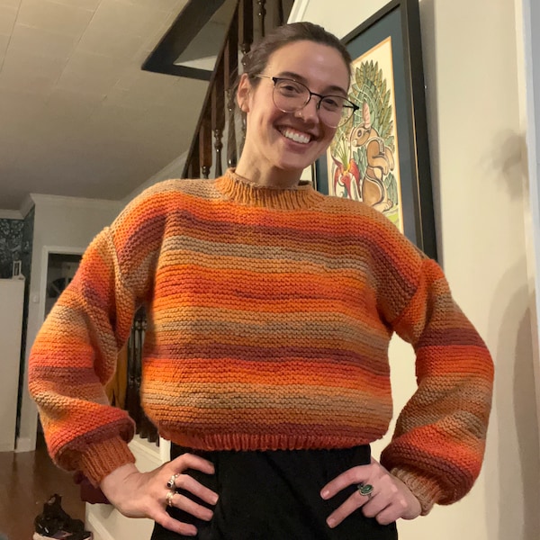 Knitting Pattern Claude Sweater (english) - Etsy