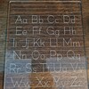 Acrylic ABC Dry Erase Letter Tracing Board Kids Homeschool - Alphabet ...