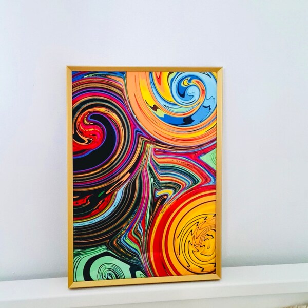 Must Rub Belly for Good Luck, Instant Download, Vibrant, Fun and Quirky ...