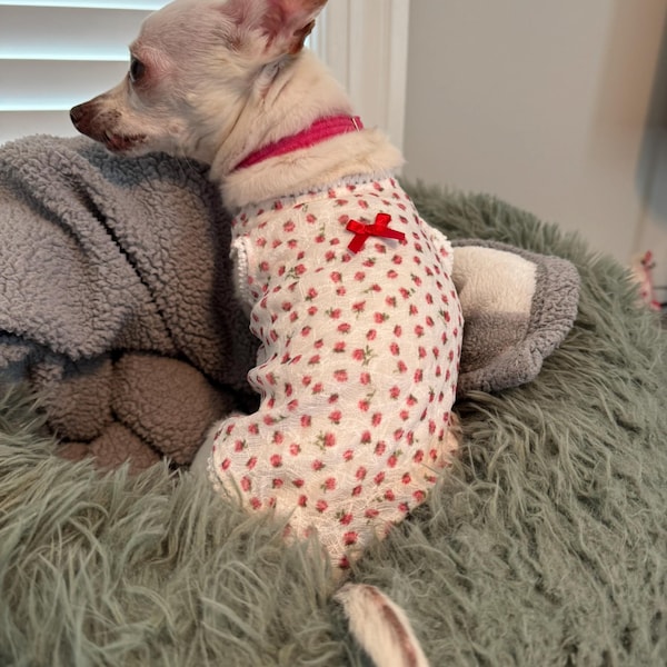 Fruits Crop Top, S-2XL, Dog-tank Top, Dog Skirt, Dog Top, Dog Clothing ...