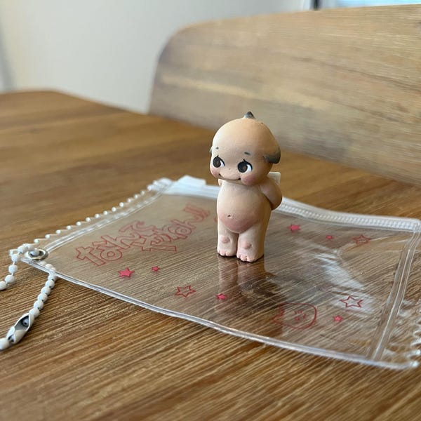 Customizable Handmade Keychain Kewpie Doll - Etsy