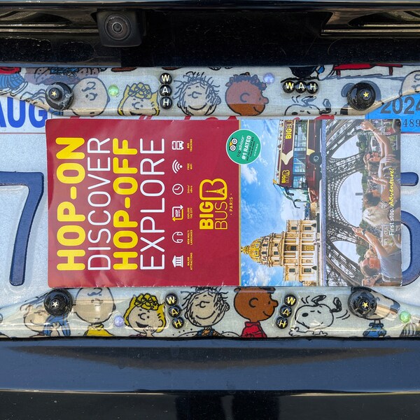 Snoopy Classic 3D License Plate Frame by Mamazooka Designs - Etsy