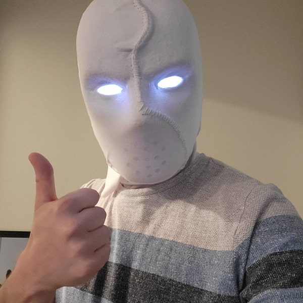 Cyborg M2 Robot LED Mask HUBOPTIC® DJ Mask Sound Reactive Light up Mask ...