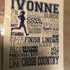 Cross Country Typography, Personalized Cross Country Poster, Gift for ...