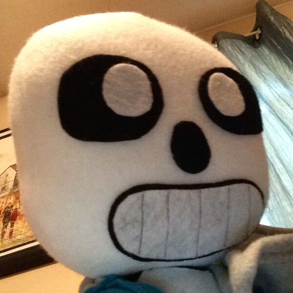 Sans Plush Inspired by Undertale 18 Inches Tall (unofficial) Huggable ...