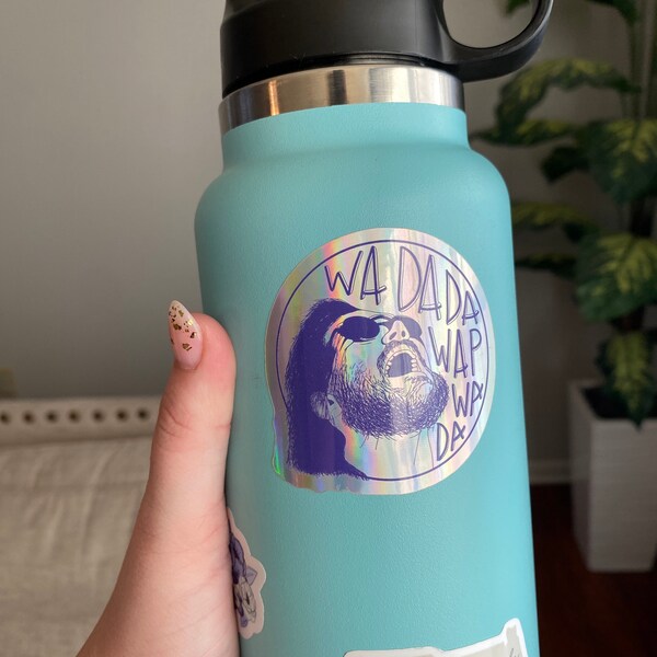 Birth is a Curse and Existence is a Prison Existential Rainbow Sticker ...