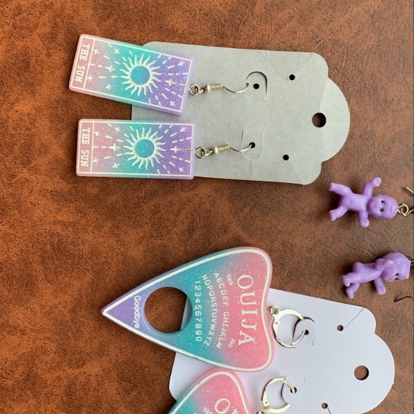 Gothic Cross Earrings | Gothic Black Cross | Cross Earrings | Black ...