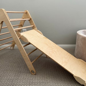 Montessori Set Foldable Triangle Climbing Arch Ramp With - Etsy