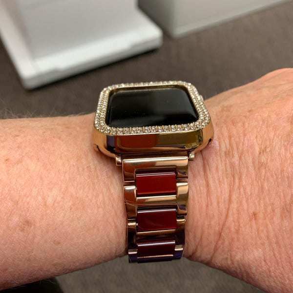 Silicone Braided Watch Band for Apple Watch 38mm 40mm 41mm 42mm 44mm ...