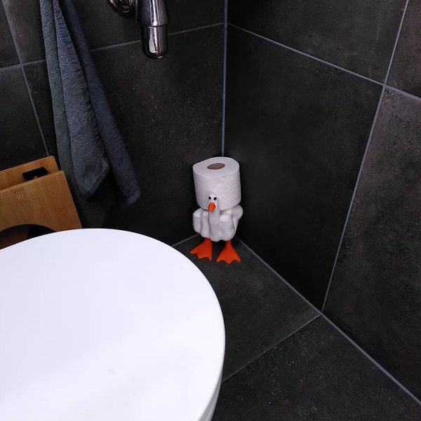 The Duck-you: Original 3D Printed Figurine - Middle Finger Statue ...