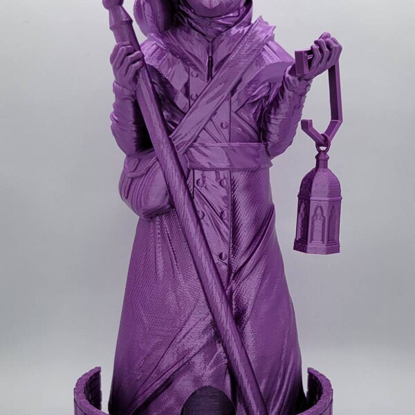 Column With Torch, LED Fantasy Miniatures, Light Effect, Dnd, TTRPG ...