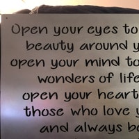 Custom Metal Quote Sign and Sayings, Inspirational Personalized Sign ...