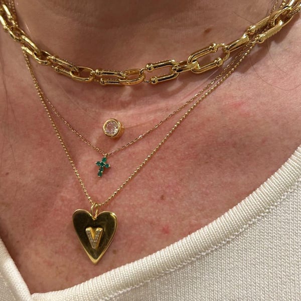 14k Yellow Gold Diamond Lozenge Clasp Lock, Pink Enamel Lozenge Shape ...