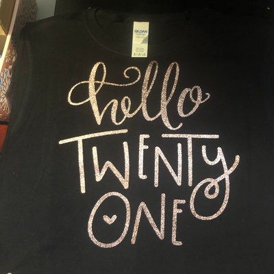 21st Birthday SVG // Hello Twenty One SVG, Womens Birthday, Twenty ...