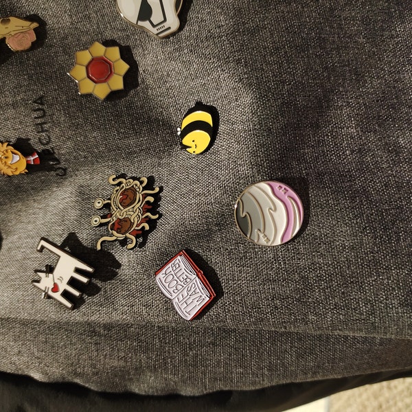 Asexual Pastel Planet Enamel Pin | Ace Pride Aroace Gift Subtle Pins ...