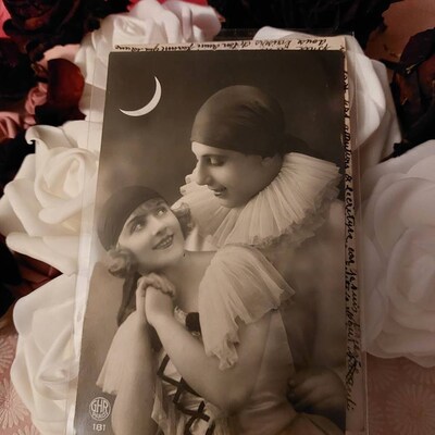 Antique German Advertising Chromo Trade Card, in Spring, Liebig Card ...