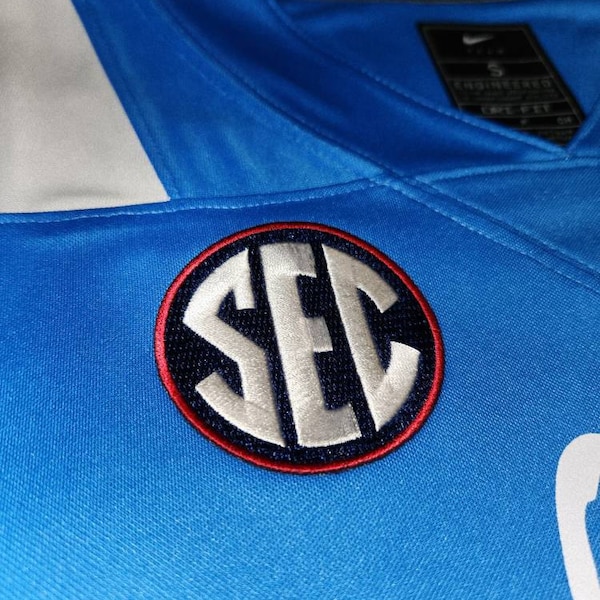 Arkansas SEC Conference Patch 2 1/2" Round Official NCAA Logo Iron or ...