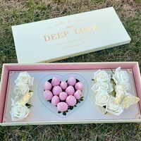 Round 3 Tiers Triple Layer Flower Box Gift Boxes Flower - Etsy Canada