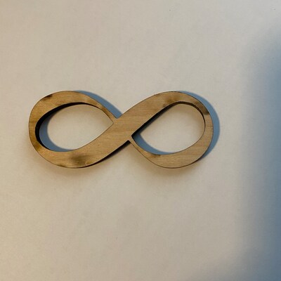 Infinity Symbol Unfinished Wood Cutout Shape Laser Cut DIY - Etsy