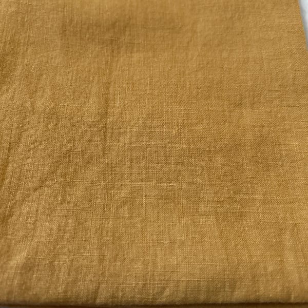 100% Washed Linen - Soft Organic Fabric by the Yard for Quilting ...