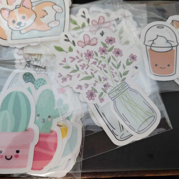 Perfect Match Food Kawaii Sticker Pack | Cute | Fun Stickers | Stickers ...