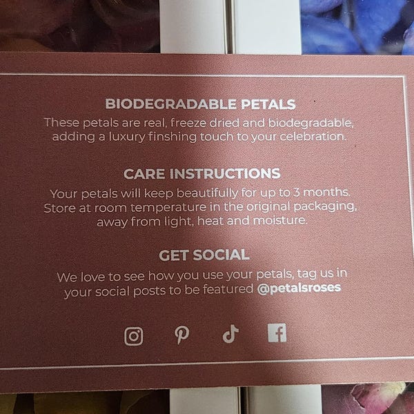 1 Litre of Memorial Funeral Petals | Biodegradable Freeze Dried Real ...