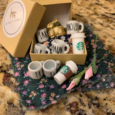 Miniature Mugs/ Miniature Coffee Mug/ Miniature Tea Mug/ - Etsy