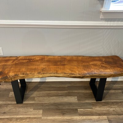 H 16 Inch Trapezoid Bench Legs 1 Pair SS200 - Etsy