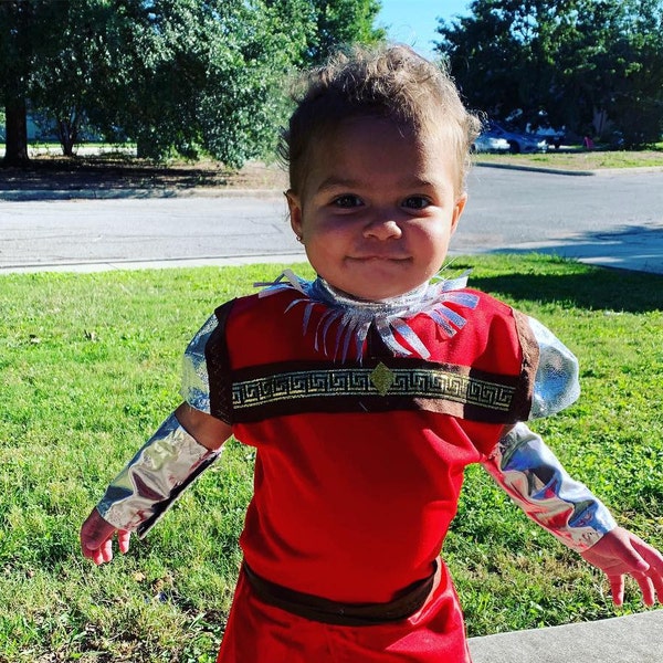 Cosplay Toddler Wakanda Warrior Costume. (girls) - Etsy