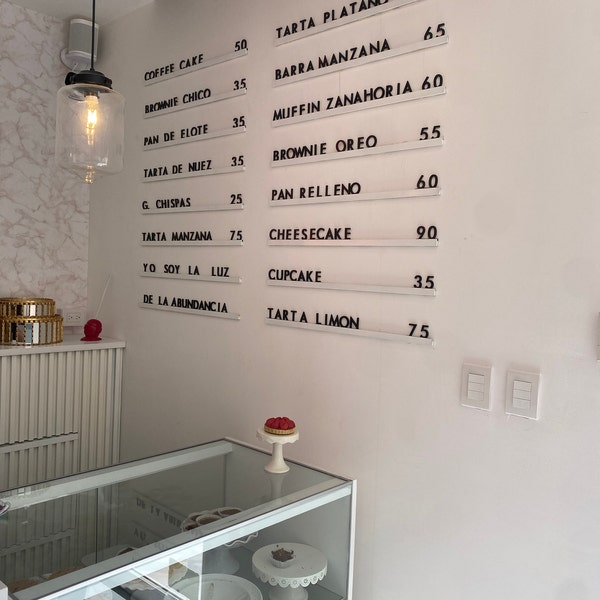 Cafe Menu Board Svg, Menu Board for Wall Svg Laser Cut File,wood Wall ...