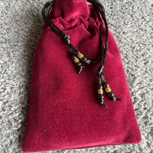 Large Tarot, Oracle, Rune Reading Cloth / Spread Cloth in Cotton Velvet ...