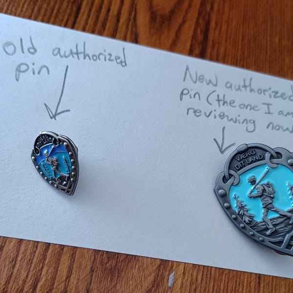 Large Norwegian Foot March Badge - Etsy