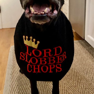 Big Dog Slobber Drool/slobber Bibs 2 Designs - Etsy