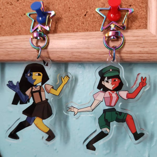 TBHK Acrylic Keychains. 2.5". Hanako, Nene Yashiro, Kou Minamoto ...